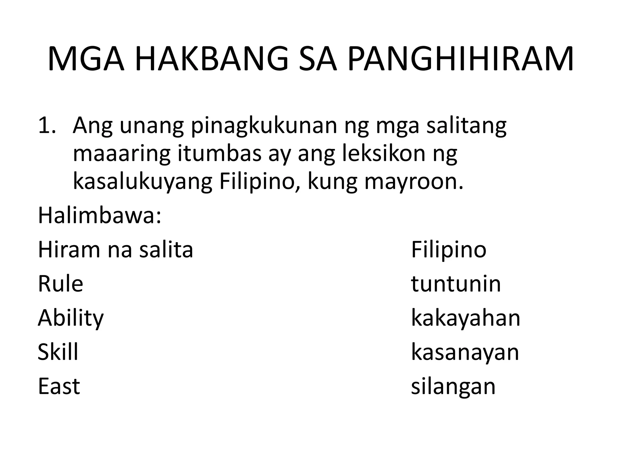 panghihiram ng mga katawagang pang-agham:pagsasaling-wika | PPTX