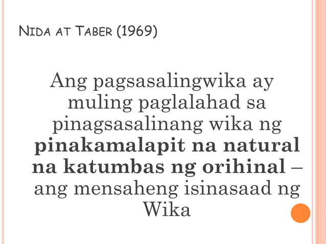 Pagsasaling wika new | PDF | Chemistry | Science