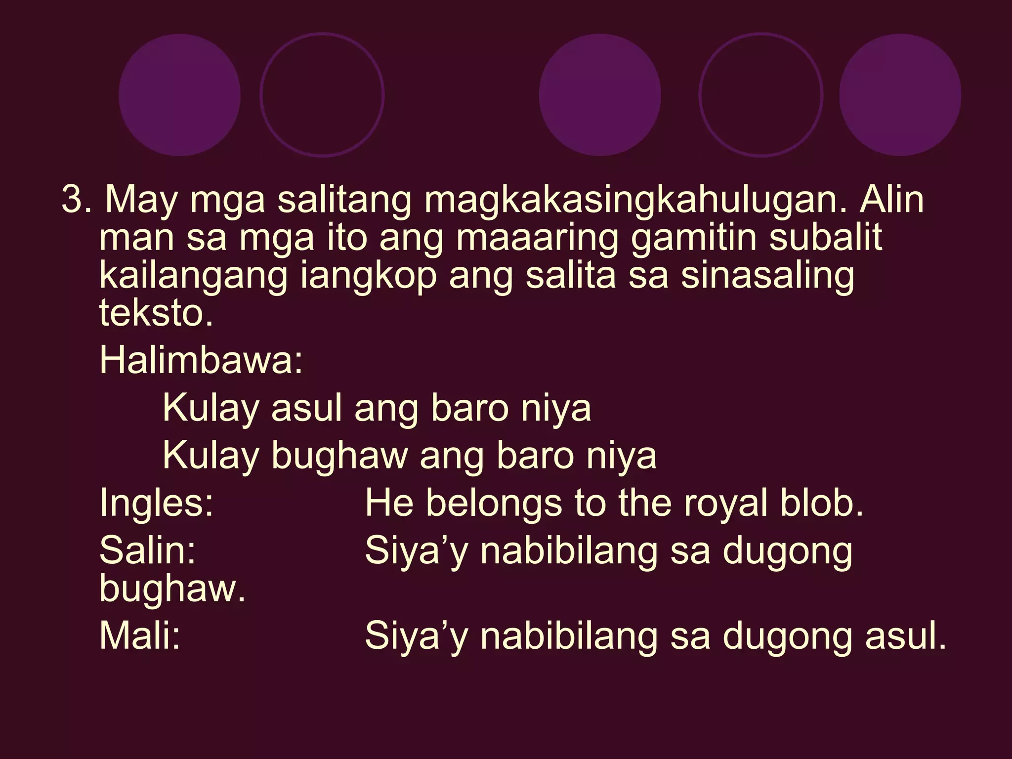 Pagsasaling wika | PPT