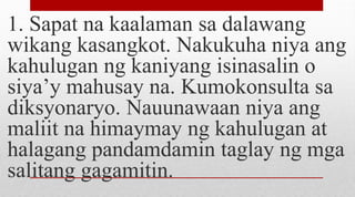 Pagsasaling - wika | PPTX