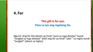 Pagsasalin ng Prosa | PPTX