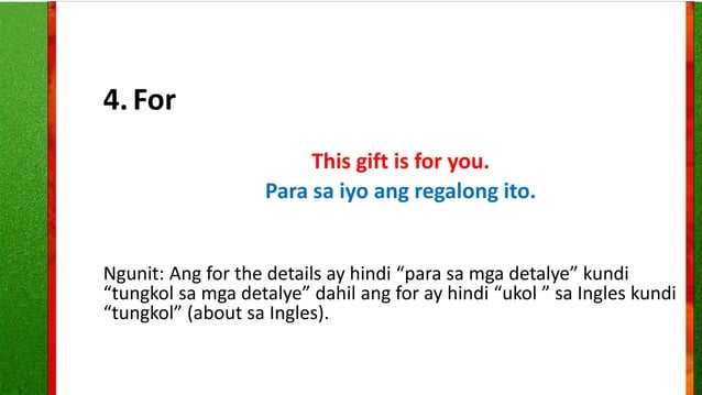 Pagsasalin ng Prosa | PPTX