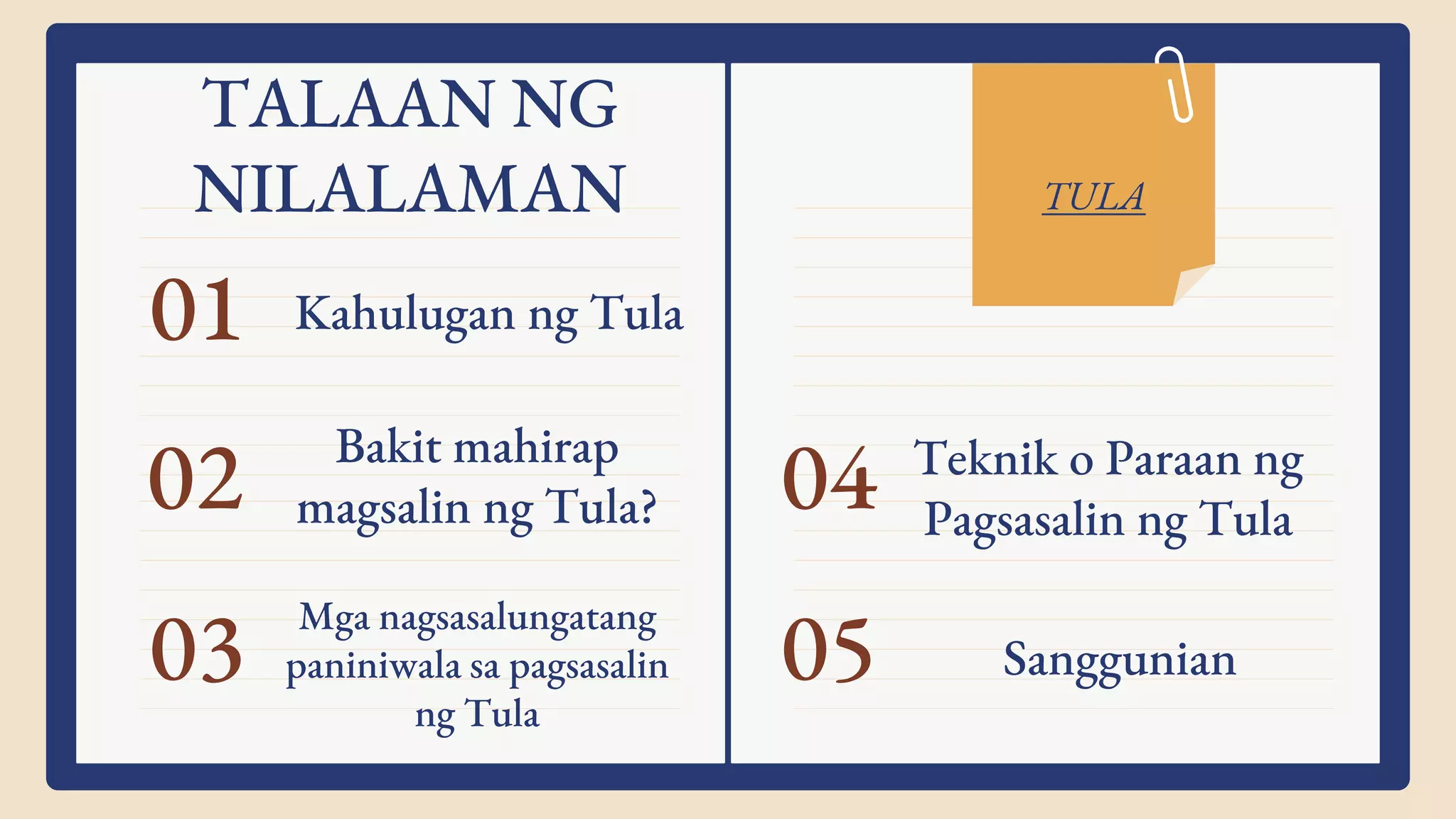 Pagsasalin ng Tula | PPTX