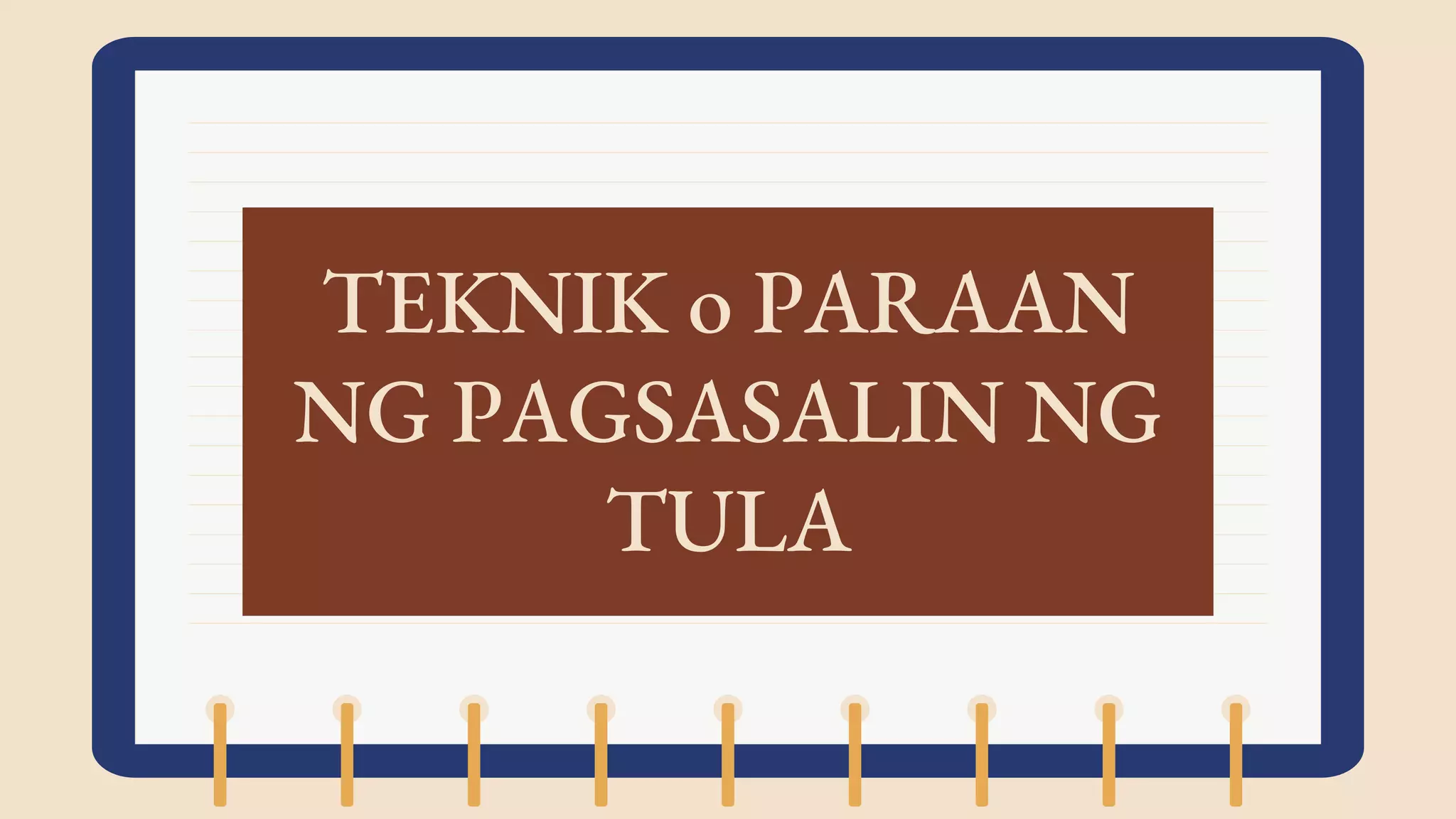 Pagsasalin ng Tula | PPTX