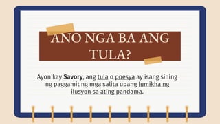Pagsasalin ng Tula | PPTX