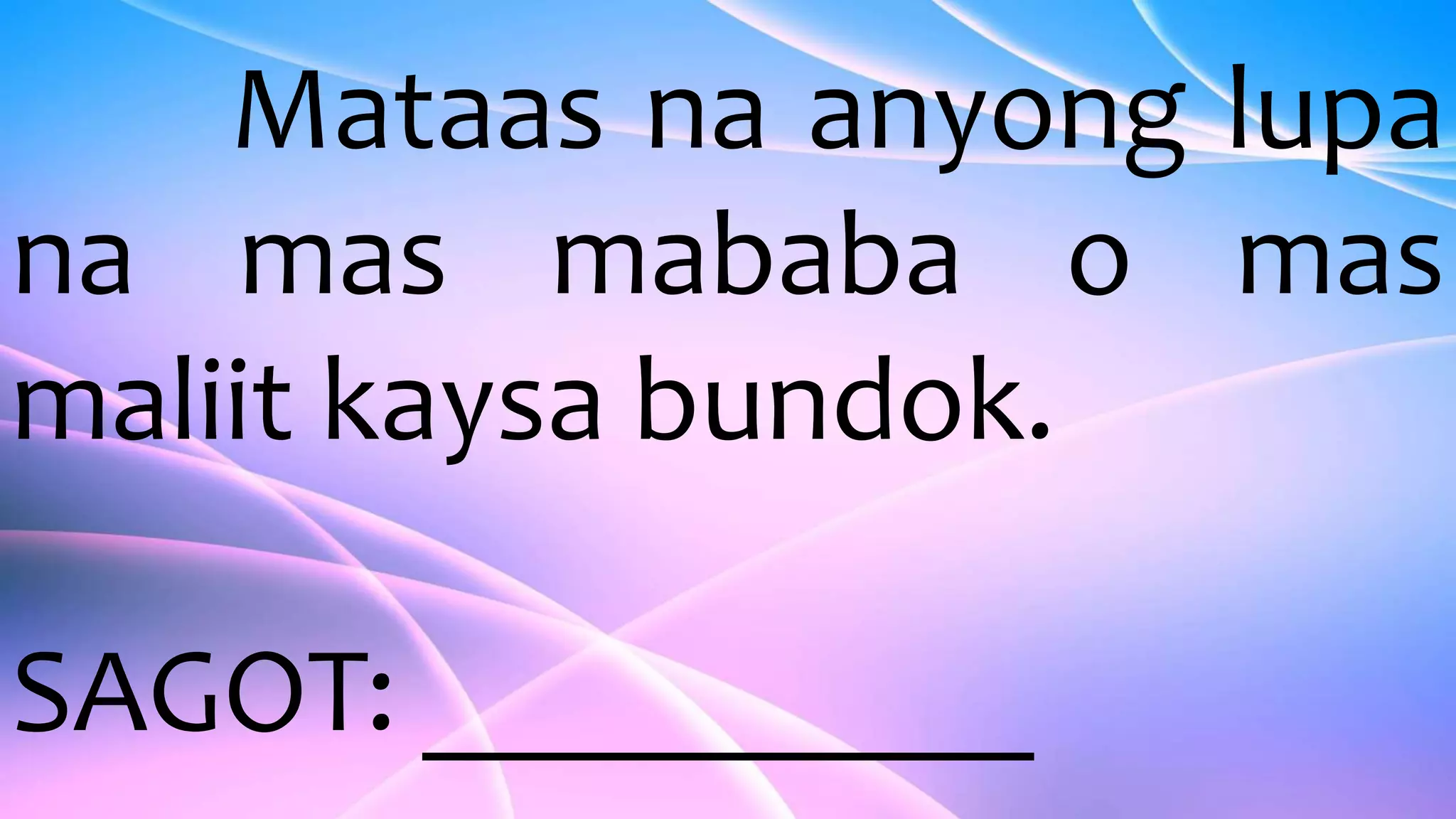 PAGSASANAY ARAL.PAN 1 | PPT