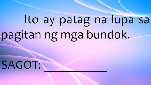 PAGSASANAY ARAL.PAN 1 | PPT