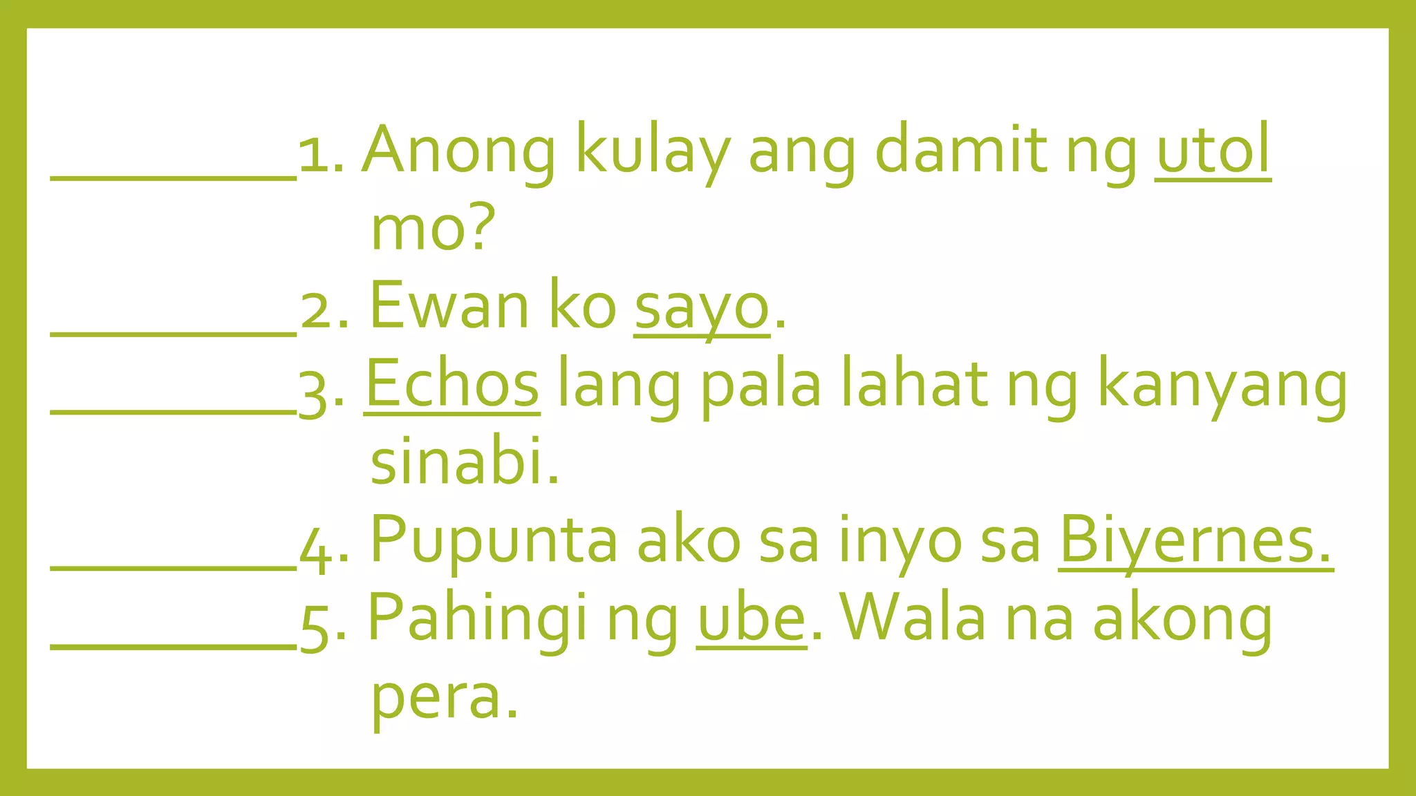 PAGSASANAY 2 sa Antas ng Wika.pptx