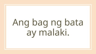 Pagsasanay sa Pagbabasa sa Filipino Grade 1.pptx