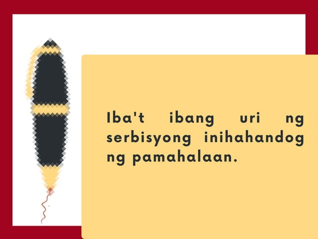 PAGSASANAY SA PAGBASA Mga serbisyo ng Komunidad grade 2 at mga ...