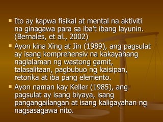 Pagsulat | PPT