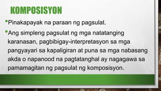 PAGSULAT-NG-KOMPOSISYON-RETORIKA IAKAAPAT NA LEBEL.pptx