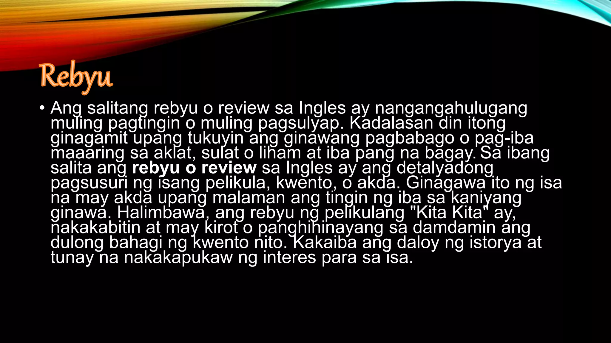 Pagsulat ng-paraphrase-abstrak-at-rebyu | PPTX