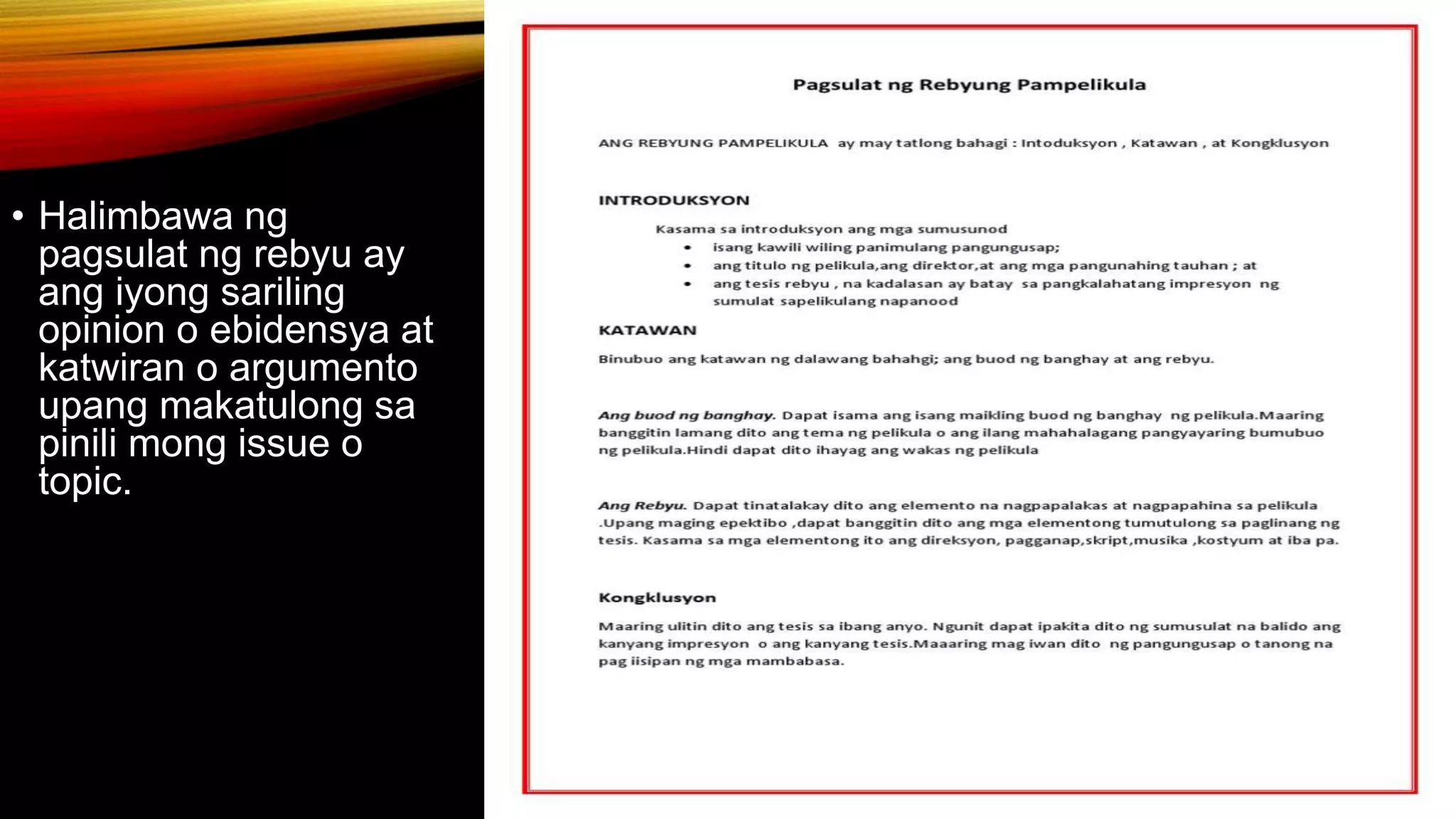 Pagsulat ng-paraphrase-abstrak-at-rebyu | PPTX