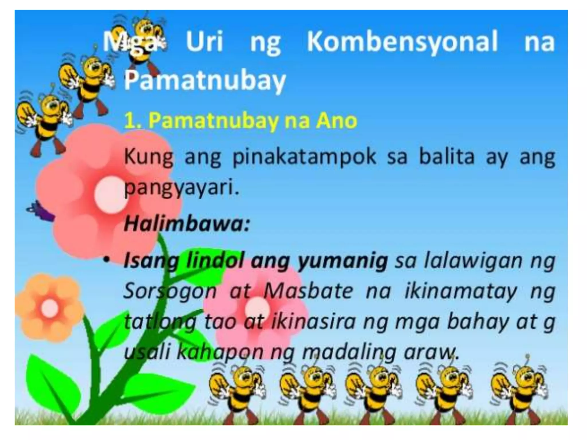 Pagsulat ng Di-Piksyon na Balita | PPT