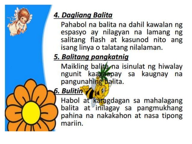 Pagsulat ng Di-Piksyon na Balita | PPT