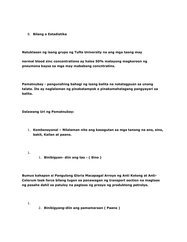 Pagsulat ng balita at pamamahayag | PDF