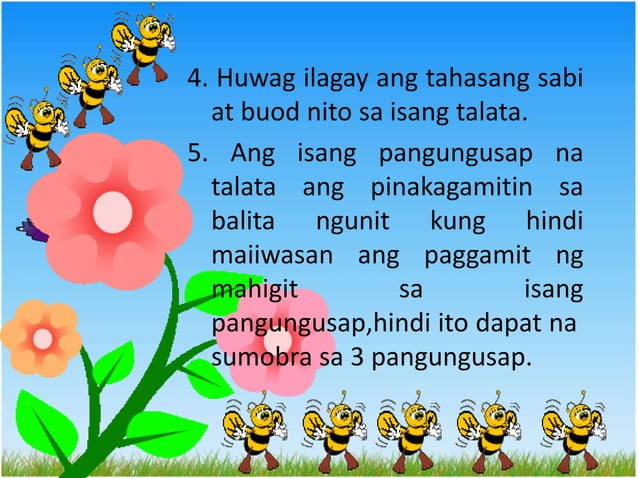 Pagsulat ng balita ppt | PPTX