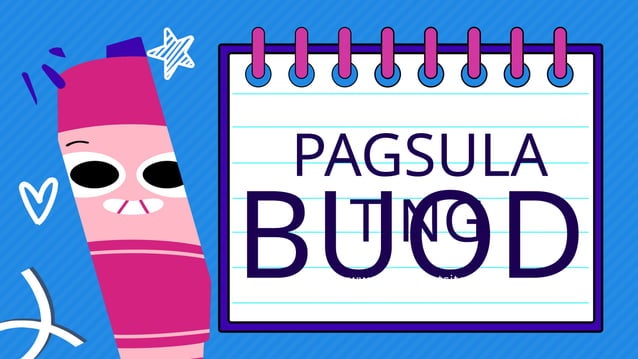 Pagsulat ng buod,sintesis ng kwento.pptx