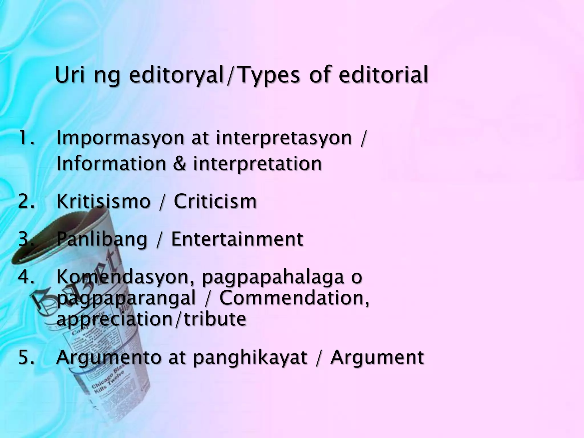 pagsulat ng Editoryal.ppt