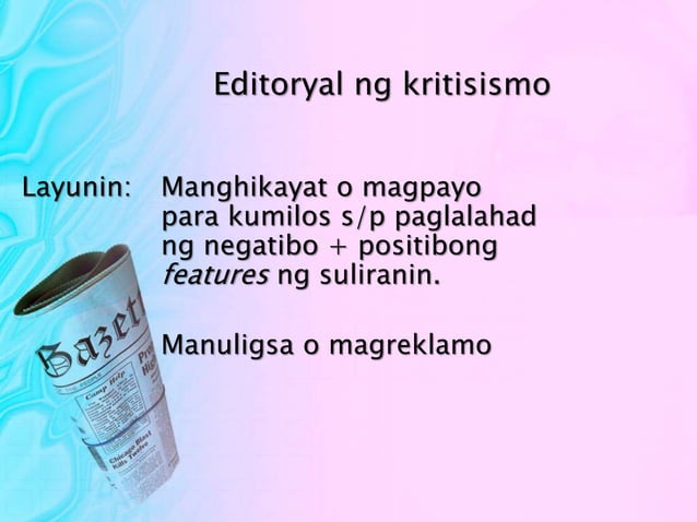 pagsulat ng Editoryal.ppt