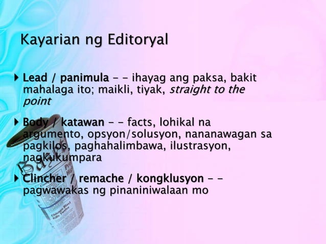 pagsulat ng Editoryal.ppt