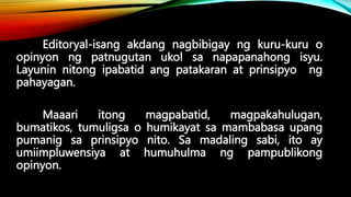 Pagsulat ng Editoryal.pptx