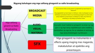 Pagsulat ng iskrip ng programang panradyo | PPTX