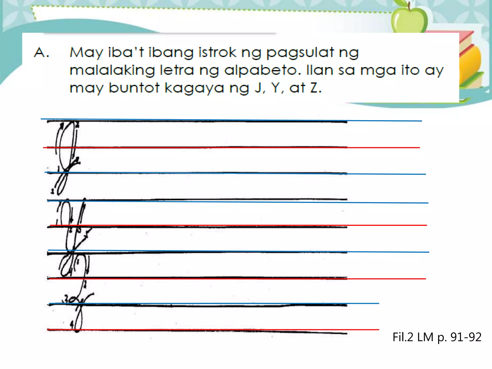 Cursive Writing Pagsulat ng kabit kabit at worksyap | PPTX