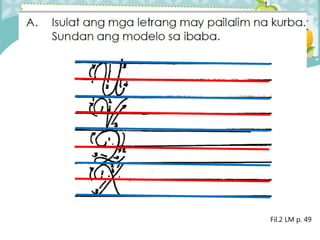 Cursive Writing Pagsulat ng kabit kabit at worksyap | PPT