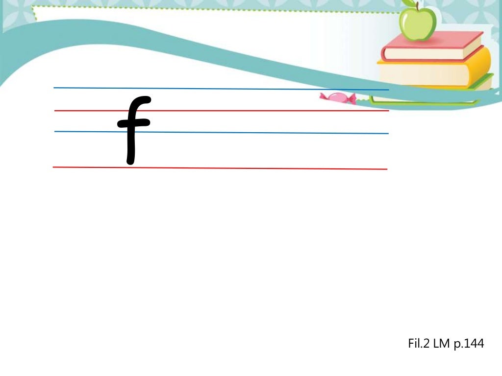 Cursive Writing Pagsulat ng kabit kabit at worksyap