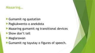PAGSULAT NG KOLUM campus journalism.pptx