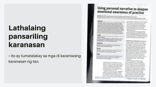 Pagsulat ng Lathalain-feature writting ( lathain | PPTX