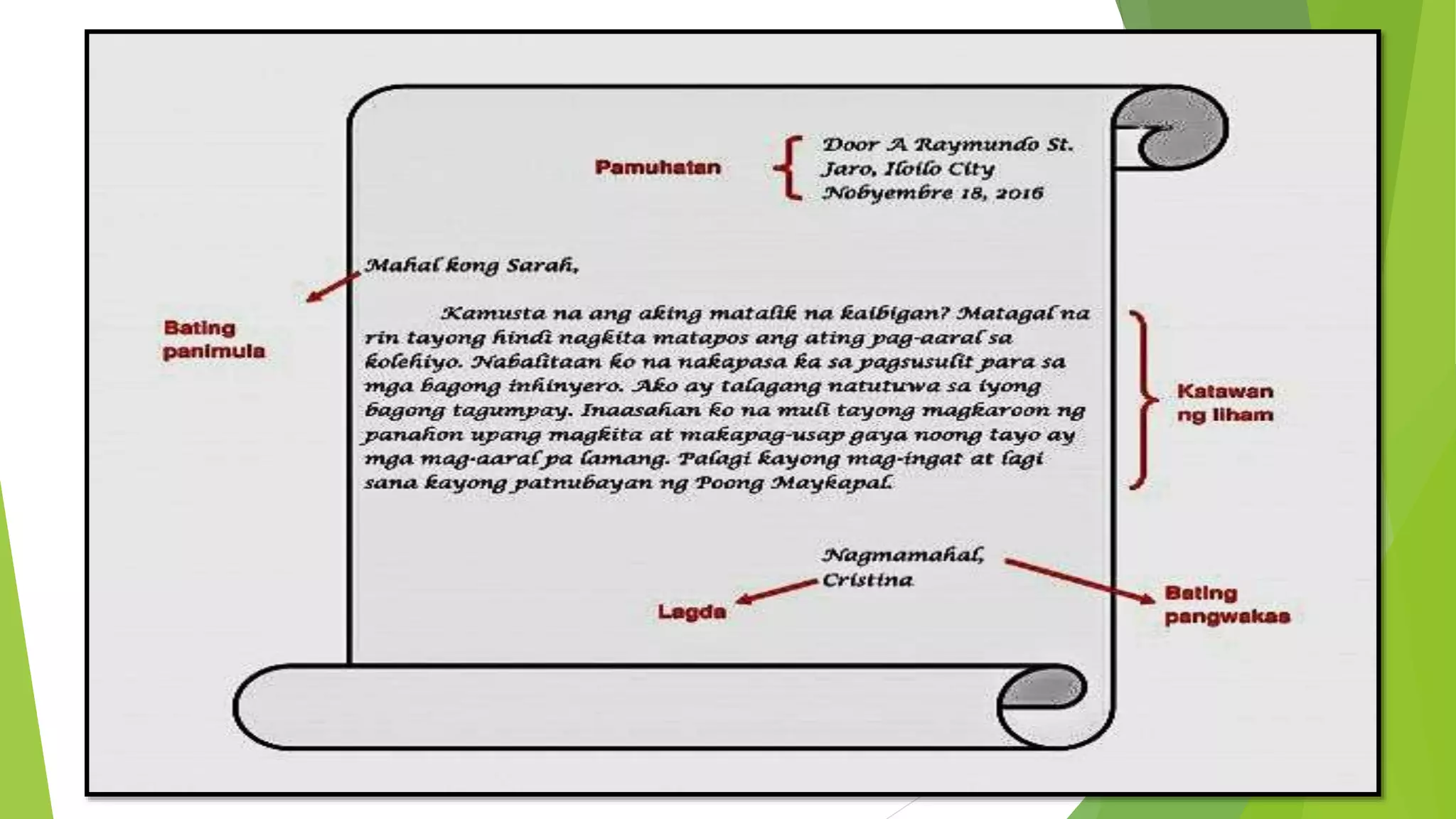 Pagsulat ng Liham | PPTX