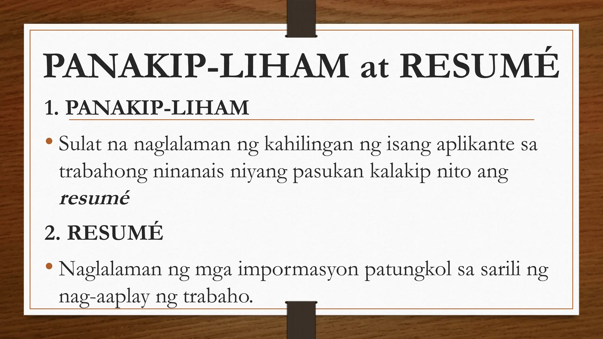 PAGSULAT NG PANAKIP-LIHAM AT RESUME.pptx