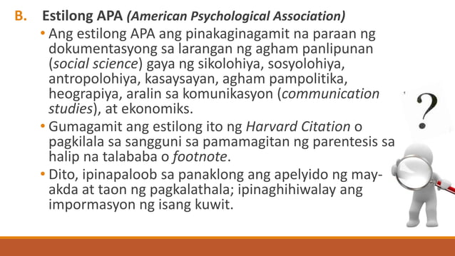 Pagsulat ng Saliksik | PPTX