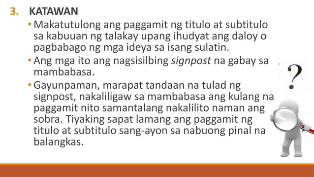 Pagsulat ng Saliksik | PPTX