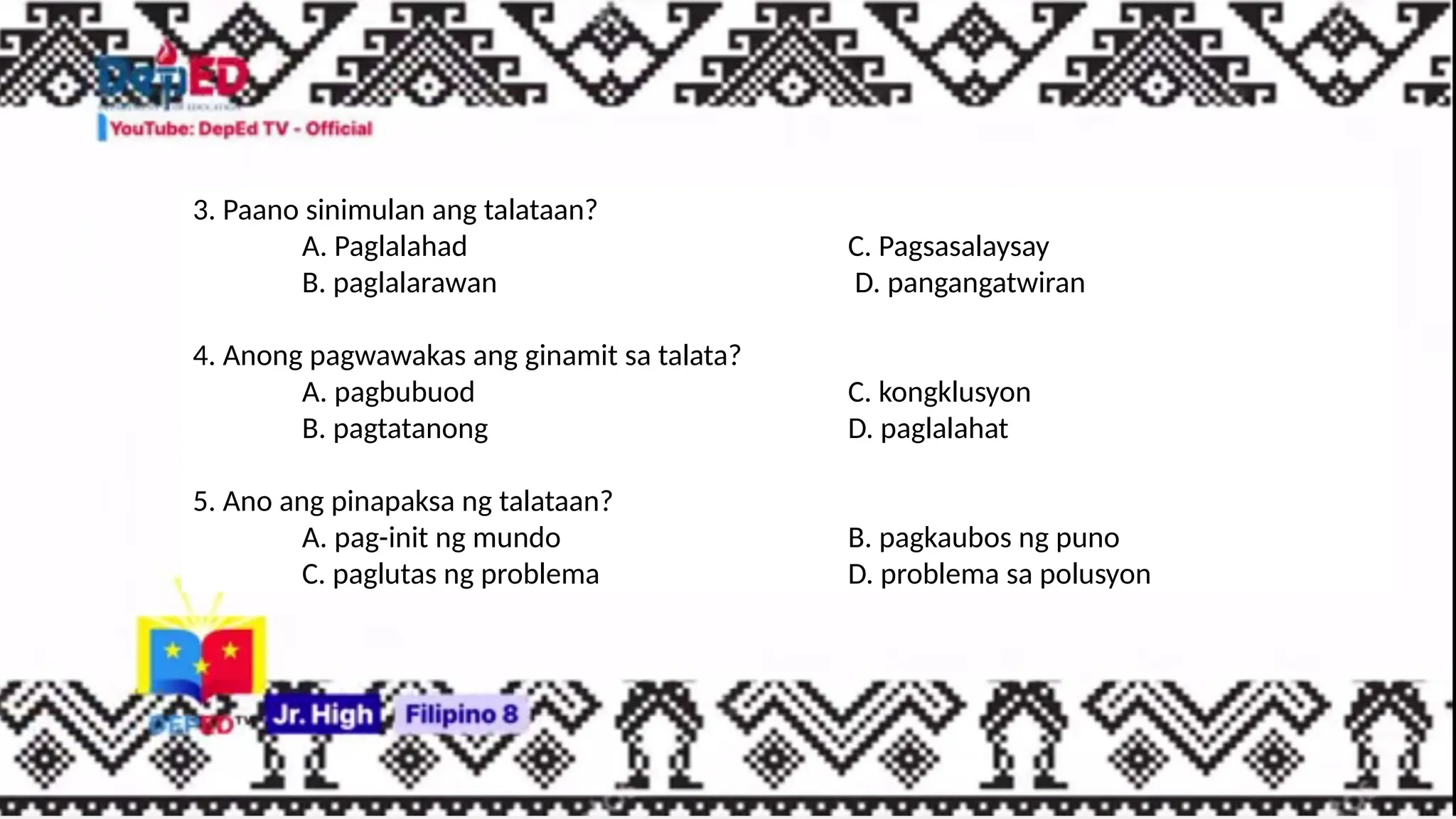 Pagsulat ng Talata. (Simula, Gitna at Wakas pptx | PPTX