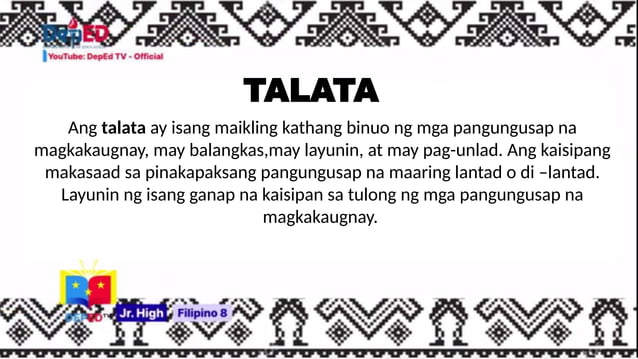 Pagsulat ng Talata. (Simula, Gitna at Wakas pptx | PPTX