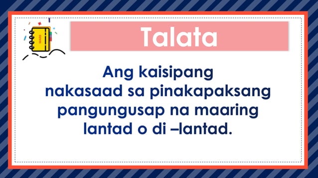 Pagsulat ng Talata - Filipino 8.pptx
