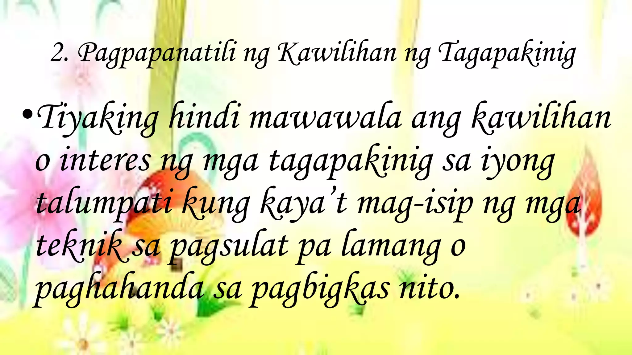 Pagsulat ng talumpati | PPTX