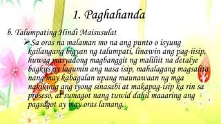 Pagsulat ng talumpati | PPTX