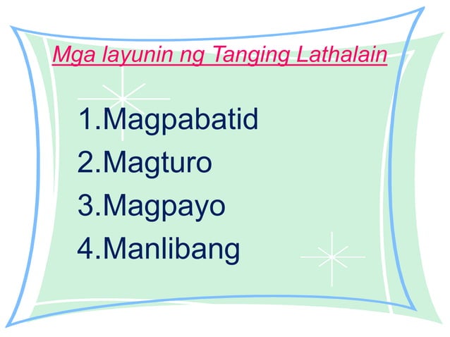 Pagsulat ng tanging lathalain | PPTX