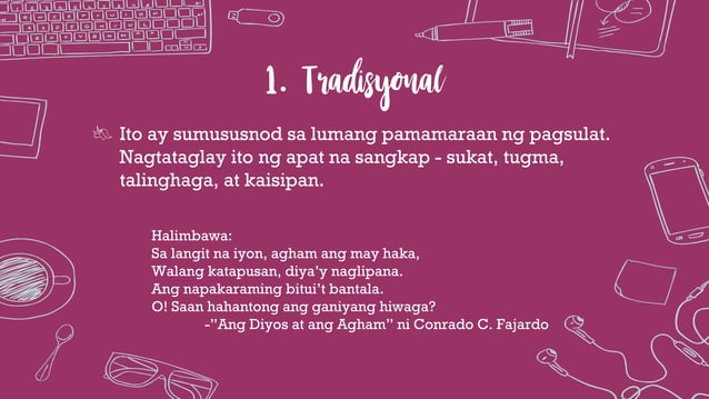 Malikhaing Pagsulat: Tula | PDF