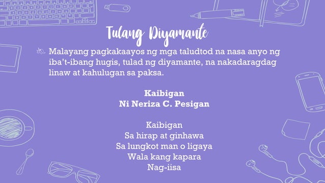 Malikhaing Pagsulat: Tula | PDF