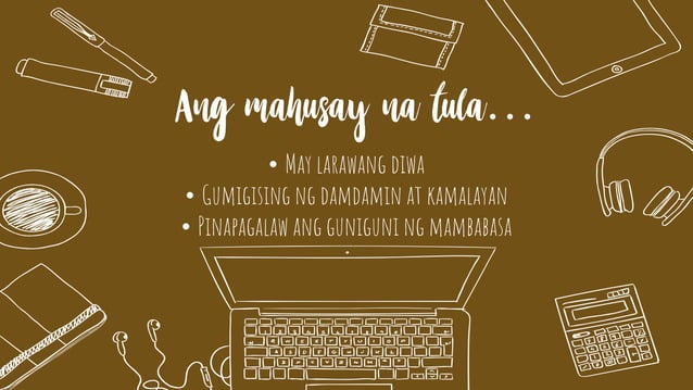 Malikhaing Pagsulat: Tula | PDF