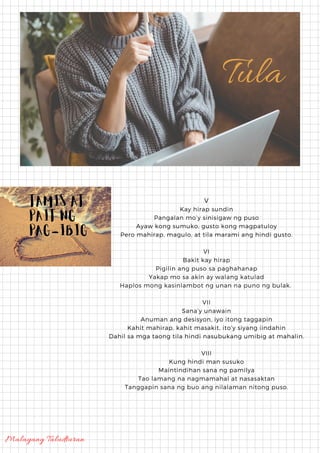 Pagsulat ng tula | PDF