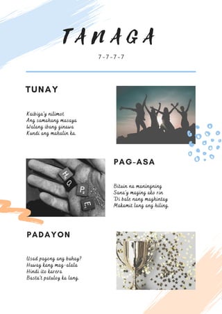Pagsulat ng tula | PDF