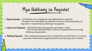 Pananaliksik sa Wikang Filipino (Pagsulat) | PDF