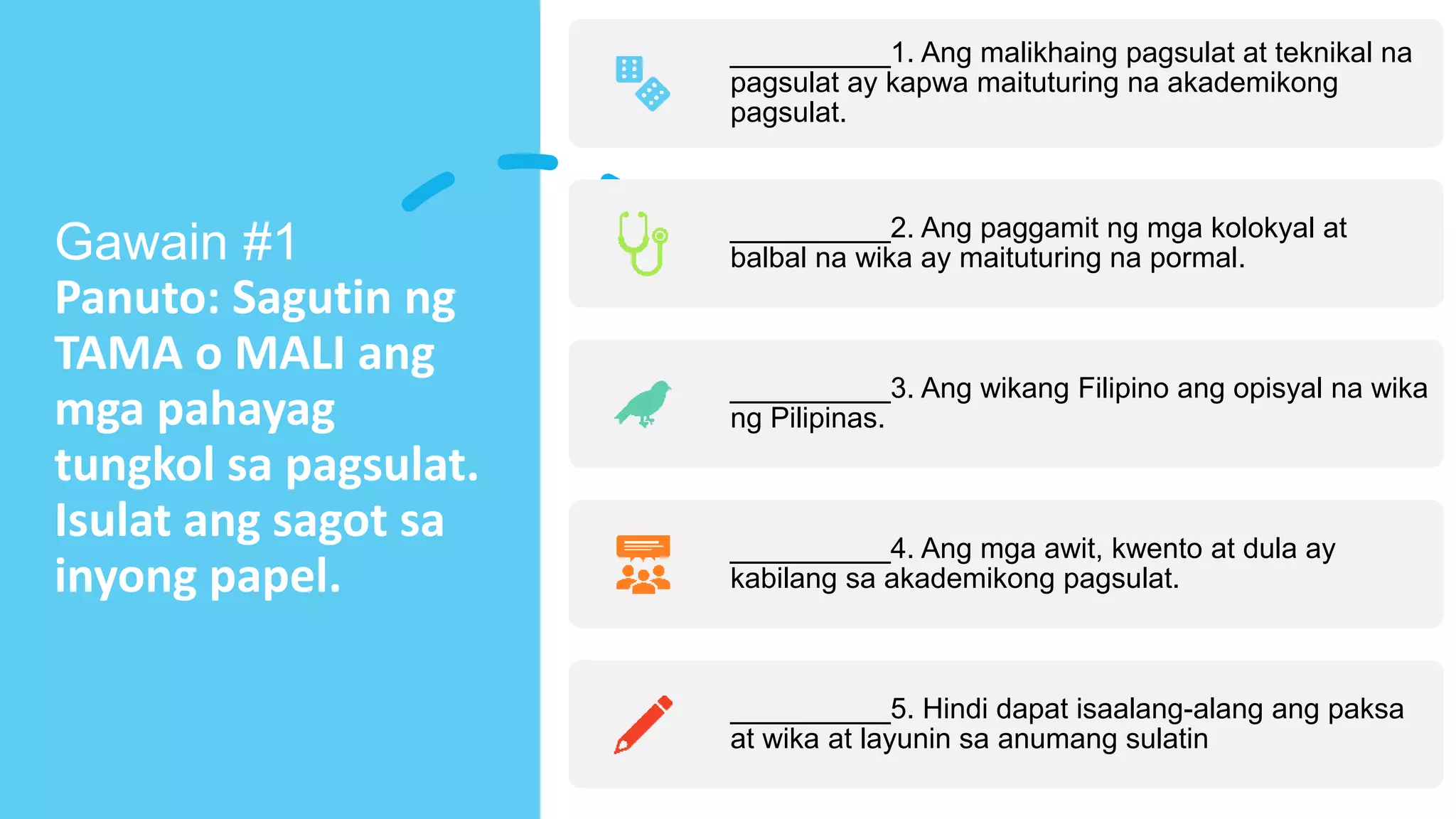Pagsulat sa Piling Larangan (Lesson 1).pptx